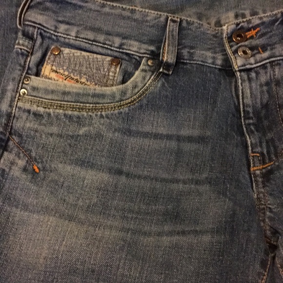 Diesel | Jeans | Diesel Industrial Denim Capri Flare Jeans | Poshmark